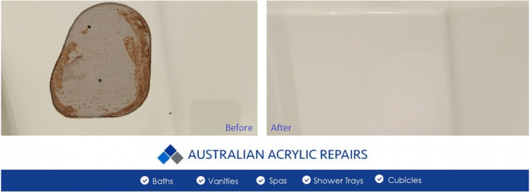 Now you see it, now you don't! | Australian Acrylic Repairs